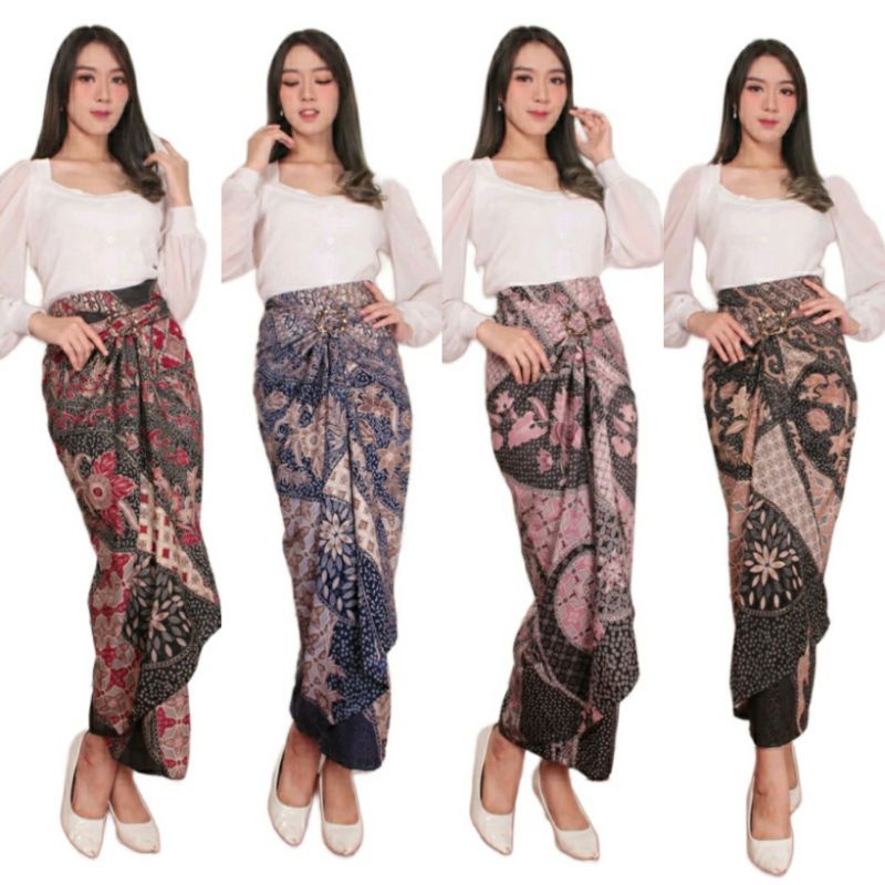 Jual (50 Motif) Rok lilit batik modern motif terbaru / kain batik ...