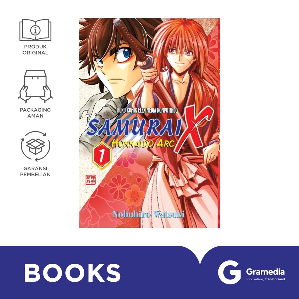 Jual Samurai X Hokkaido Arc vol. 01 (Nobuhiro Watsuki) | Shopee Indonesia