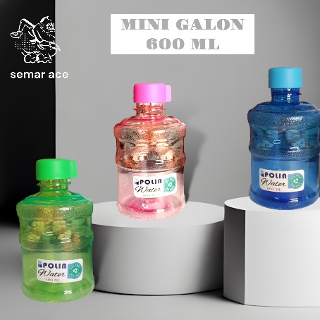 Jual GALON MINI BOTOL MINUM 600ML | Shopee Indonesia