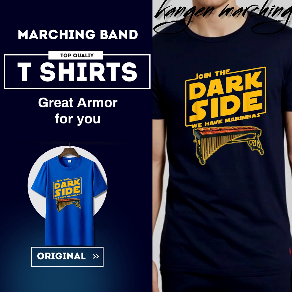 Jual Kaos Marching Band Latihan Terbaru Original Cotton Combed 30s ...