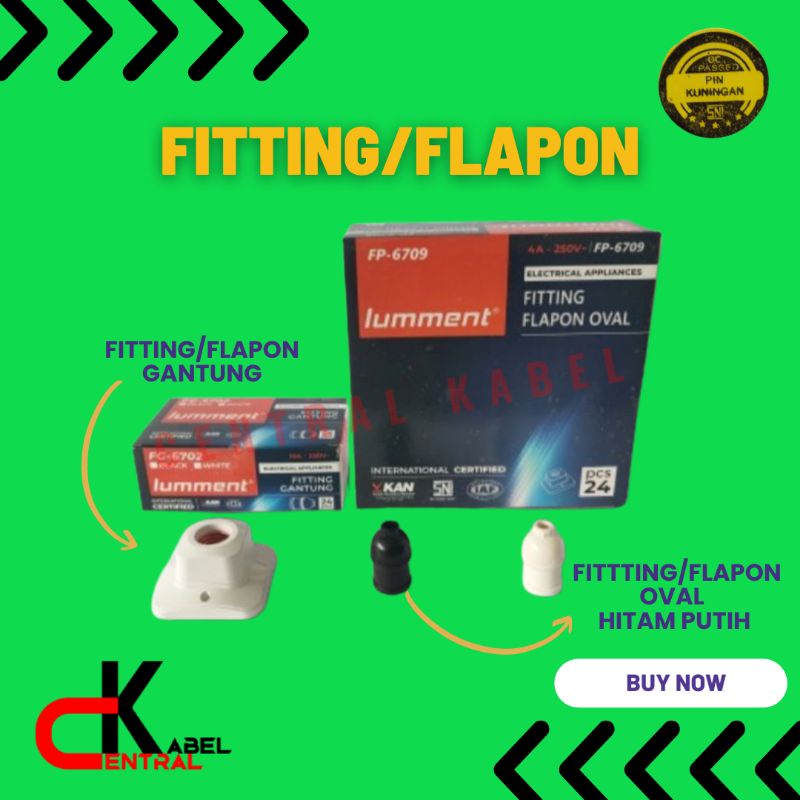 Jual FITTING/FLAPON OVAL SNI | Shopee Indonesia