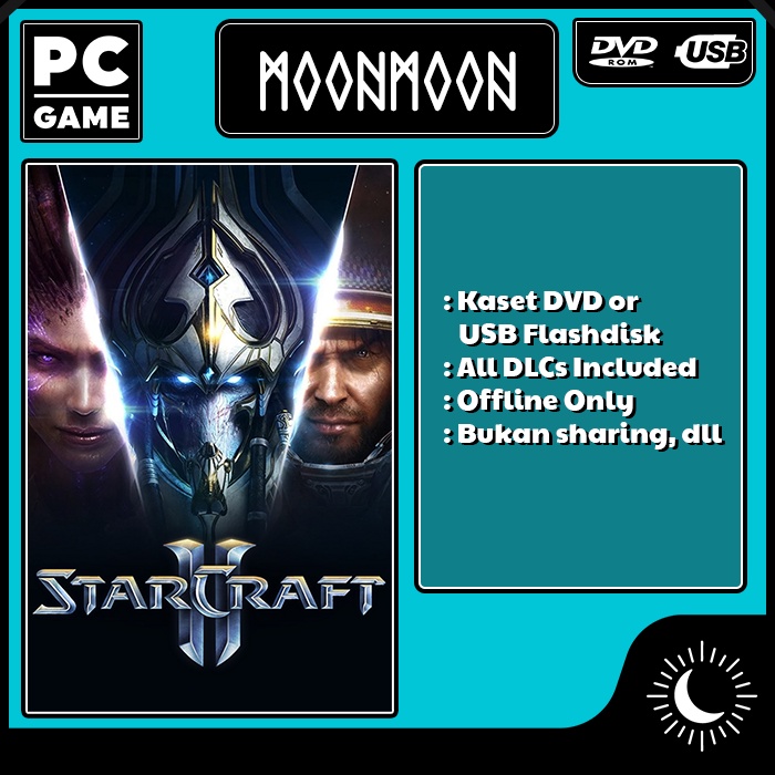 Jual Starcraft II / SC 2 The Trilogy (2010) Full DLCs Game PC Laptop ...
