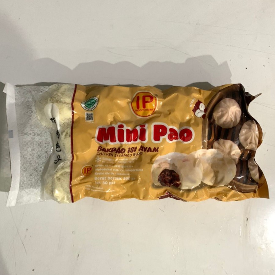 Jual IP Mini Pao Bakpao Isi Ayam (30bj) 500 Gr | Shopee Indonesia