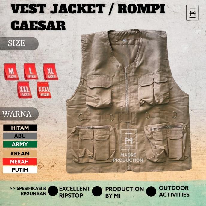 Jual Rompi Tactical Crew Lapangan Kerja Ridwan Kamil 511 Murah | Shopee ...