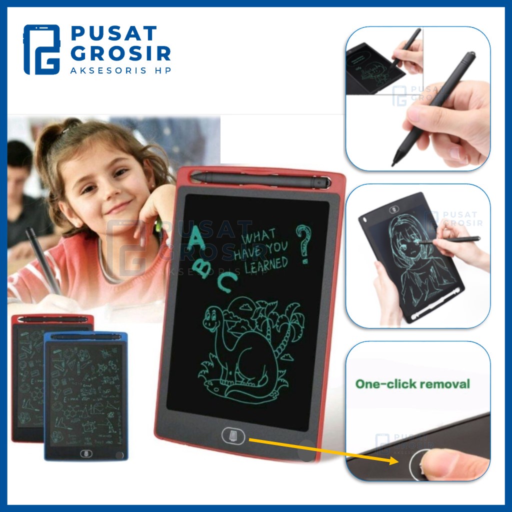 Jual Writing Drawing tablet LCD 8,5 inch papan tulis menggambar bisa ...