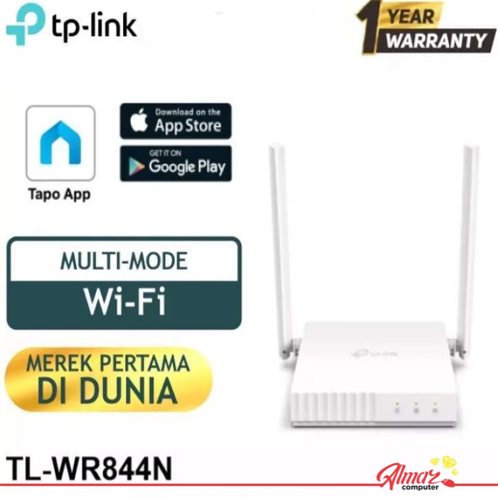 Jual TP-Link TL-WR844N 300 Mbps Multi-Mode Wi-Fi Router TPLink WR 844 N ...
