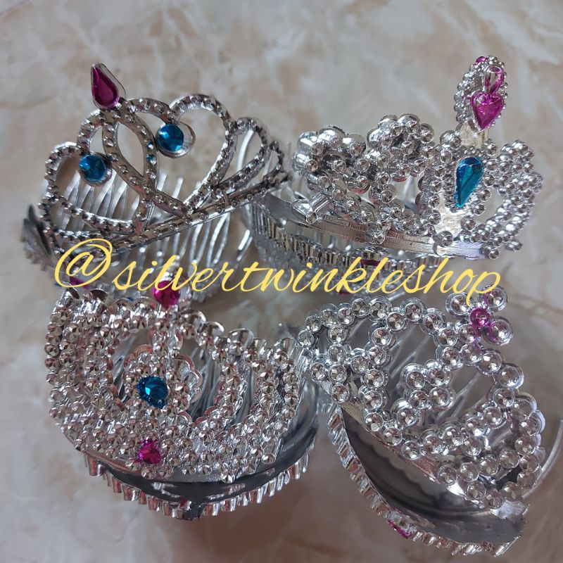 Jual Bando mahkota wanita korea fashion aksesoris rambut crown berlian ...