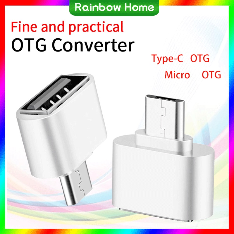 Jual [Beli 1 dapatkan 1 gratis ] Rainbow Home Adaptor / Converter OTG ...