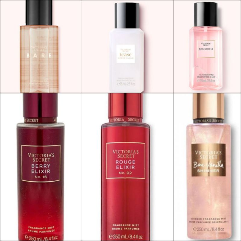 Jual Victoria Secret elixir / vs body mist / Victoria Secret prestige ...