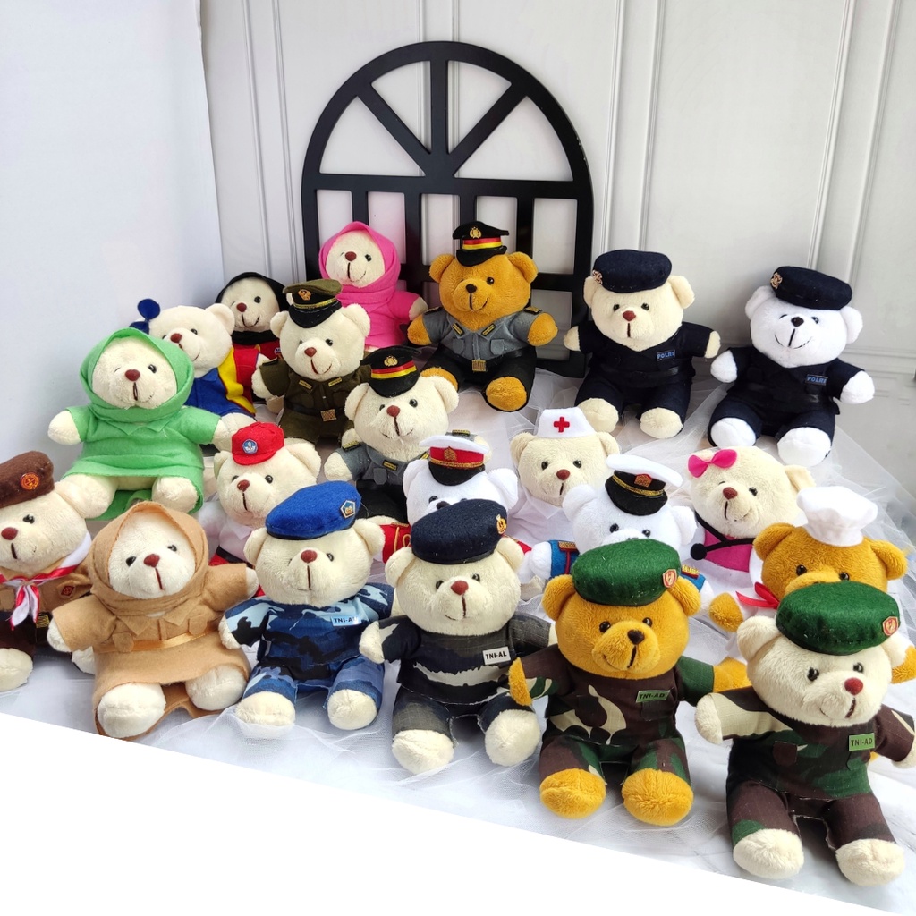 Jual BONEKA PROFESI 14 CM READY STOCK FREE NAME TAG / SELEMPANG ...