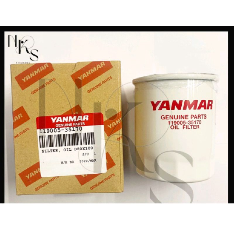 Jual Filter Oli YANMAR TF 300 Original/ saringan oli yanmar TF 300 ...