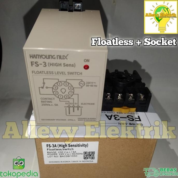 Jual Hanyoung Nux FS-3 Floatless Level Switch | Shopee Indonesia