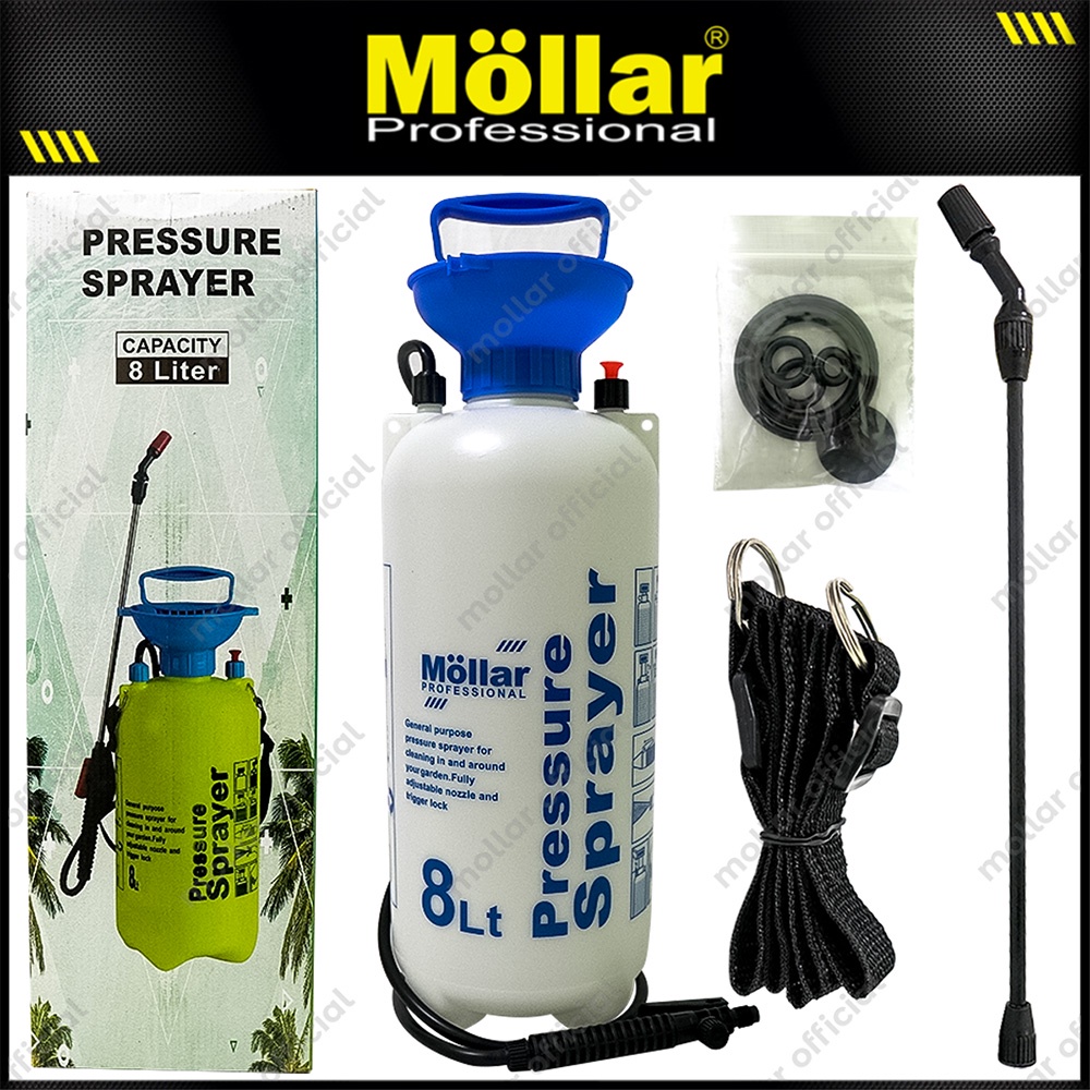 Jual MOLLAR SP8LM Botol Sprayer Alat Semprotan Penyiram Tanaman 8 Liter ...