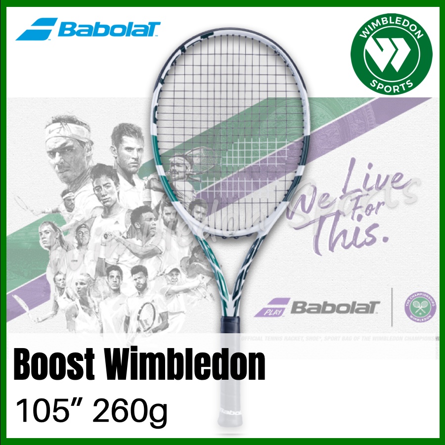 Jual Raket BABOLAT BOOST WIMBLEDON/ Raket Tenis Babolat WIMBLEDON ...