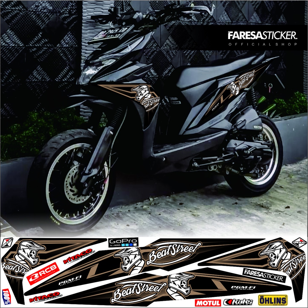 Jual STRIPING HONDA BEAT STREET OLD, BEAT STREET 2016, 2017, 2018, 2019 ...