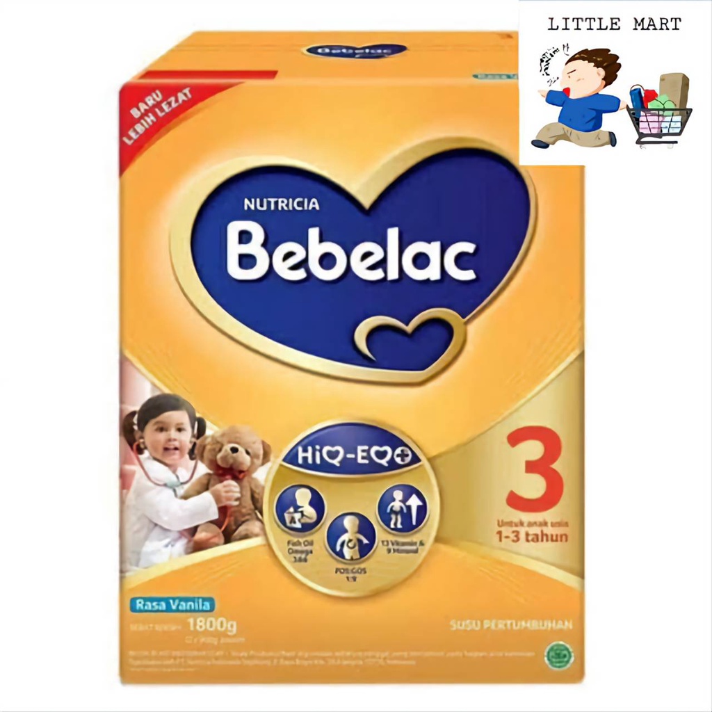 Jual Bebelac 3 Rasa Vanila 1800 Gr | Shopee Indonesia