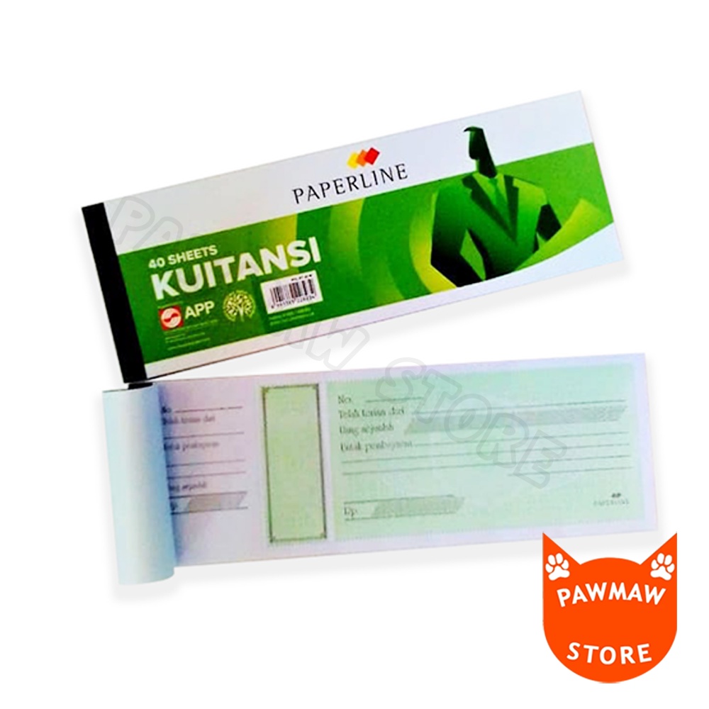 Jual Kwitansi Paperline Sedang 40 Lembar ( 1 pcs ) | Shopee Indonesia