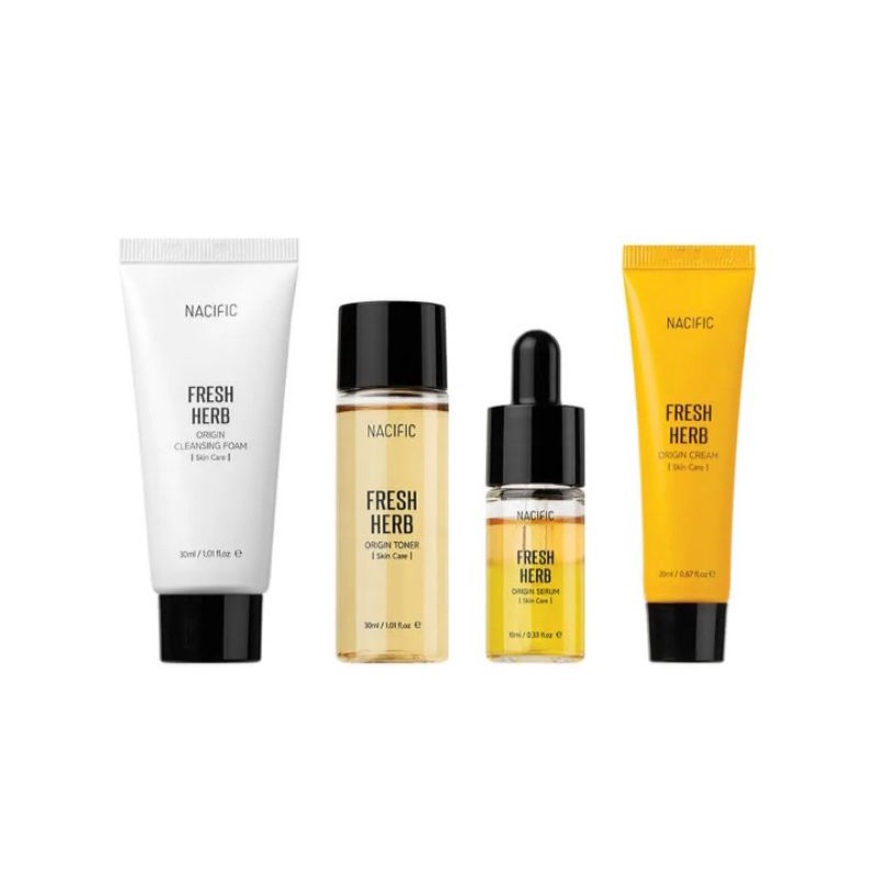 Jual Nacific Fresh Herb Origin Kit Skin Care | Shopee Indonesia