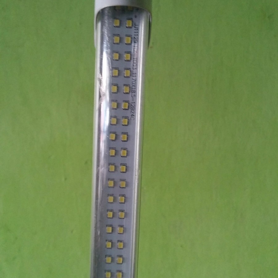 Jual lampu tl t8 led 2 baris 2 mata 18 watt 18 w 120cm 8w 60cm ...