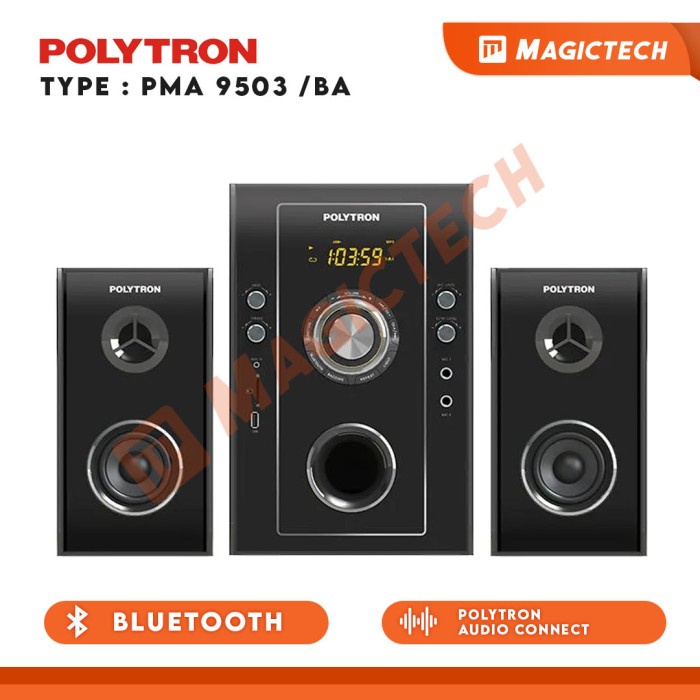 Jual SPEAKER BLUETOOTH POLYTRON PMA 9503 [PMA9503] | Shopee Indonesia