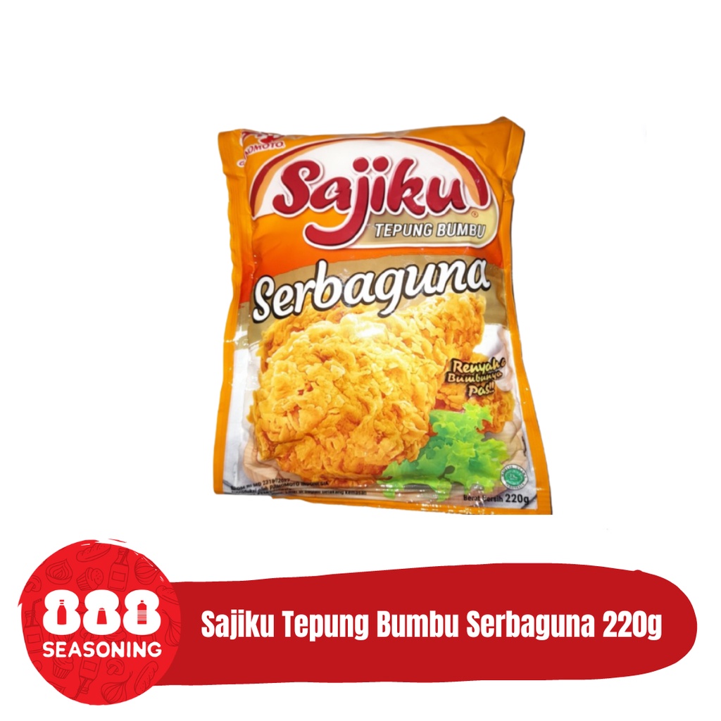 Jual SAJIKU TEPUNG BUMBU SERBAGUNA 220g | Shopee Indonesia