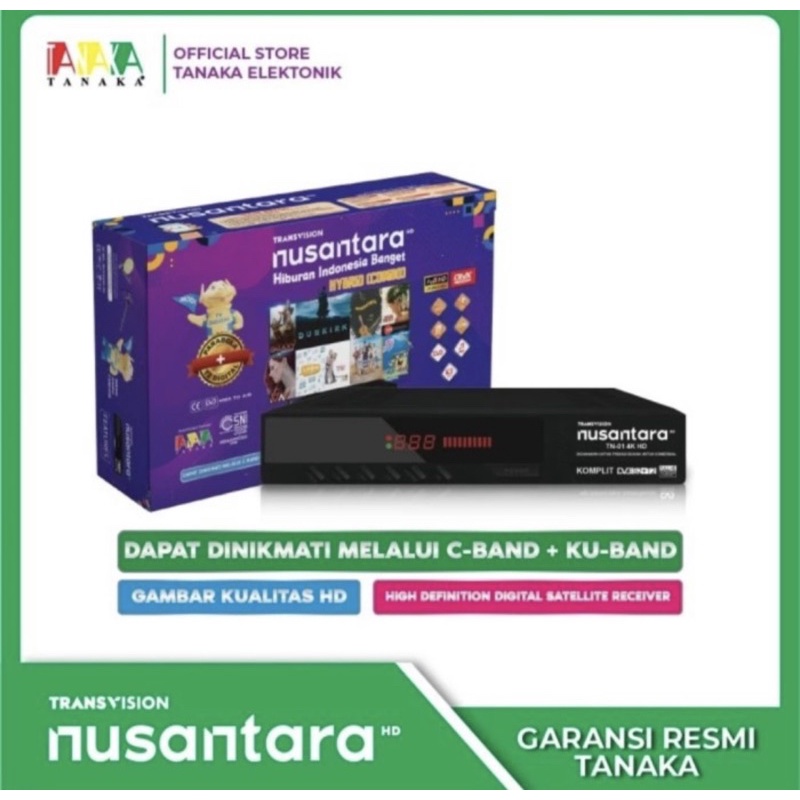 Jual RECEIVER PARABOLA NUSANTARA HD COMBO + SET TOP BOX TV DIGITAL ...