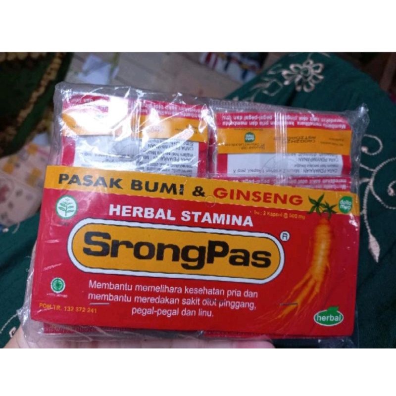Jual STRONGPAS GINGSENG STRIP ISI 2 KAPSUL LM | Shopee Indonesia