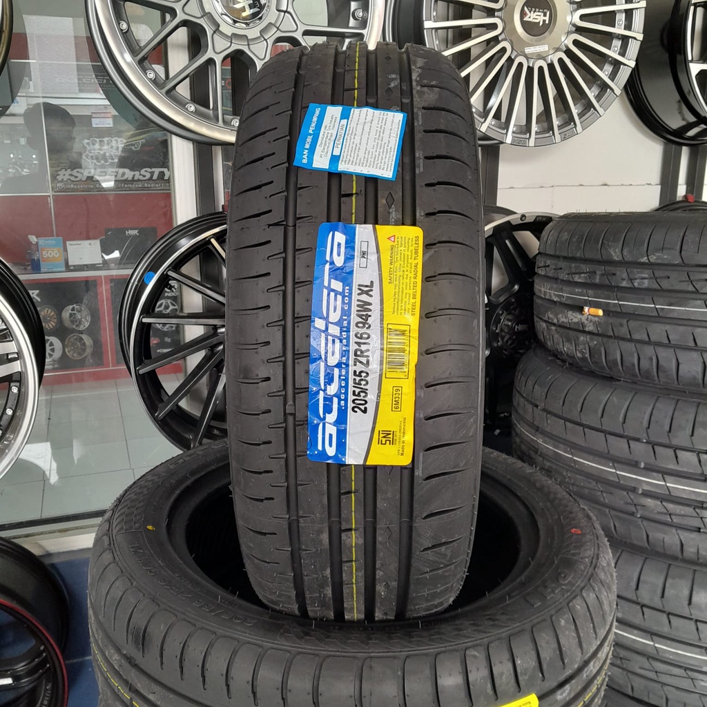 Jual BAN MOBIL RING 16 TUBLESS ACCELERA PHI 205 55 R16 RADIAL TAHUN BAN ...