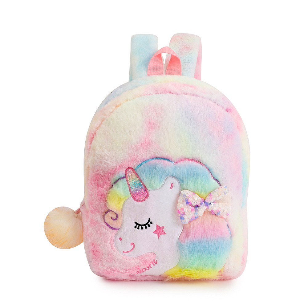 Jual Tas Fluffy Unicorn Pita | Shopee Indonesia