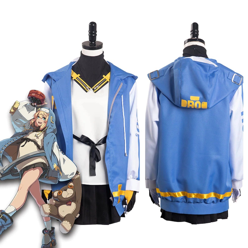 Jual Jaket Hoodie Sweater Game Guilty Gear Strive Bridget | Shopee ...