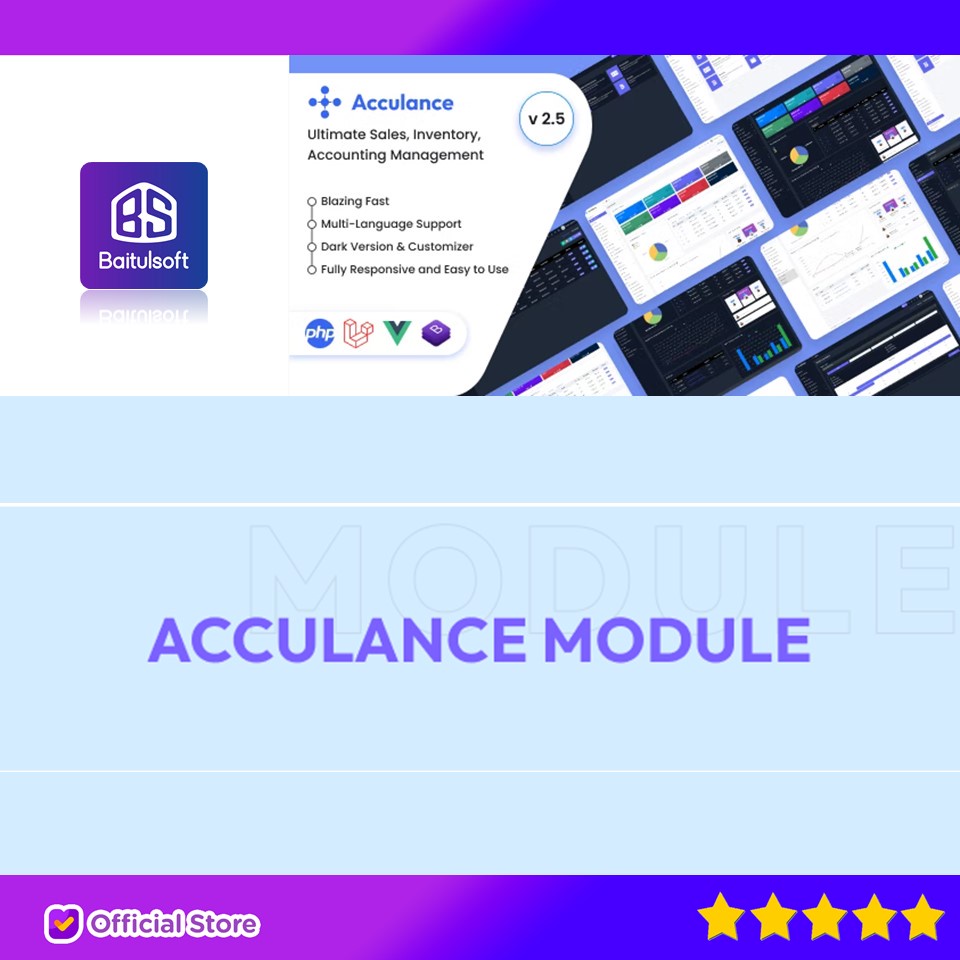 Jual SOURCE CODE APLIKASI ACCULANCE - ULTIMATE SALES, INVENTORY ...