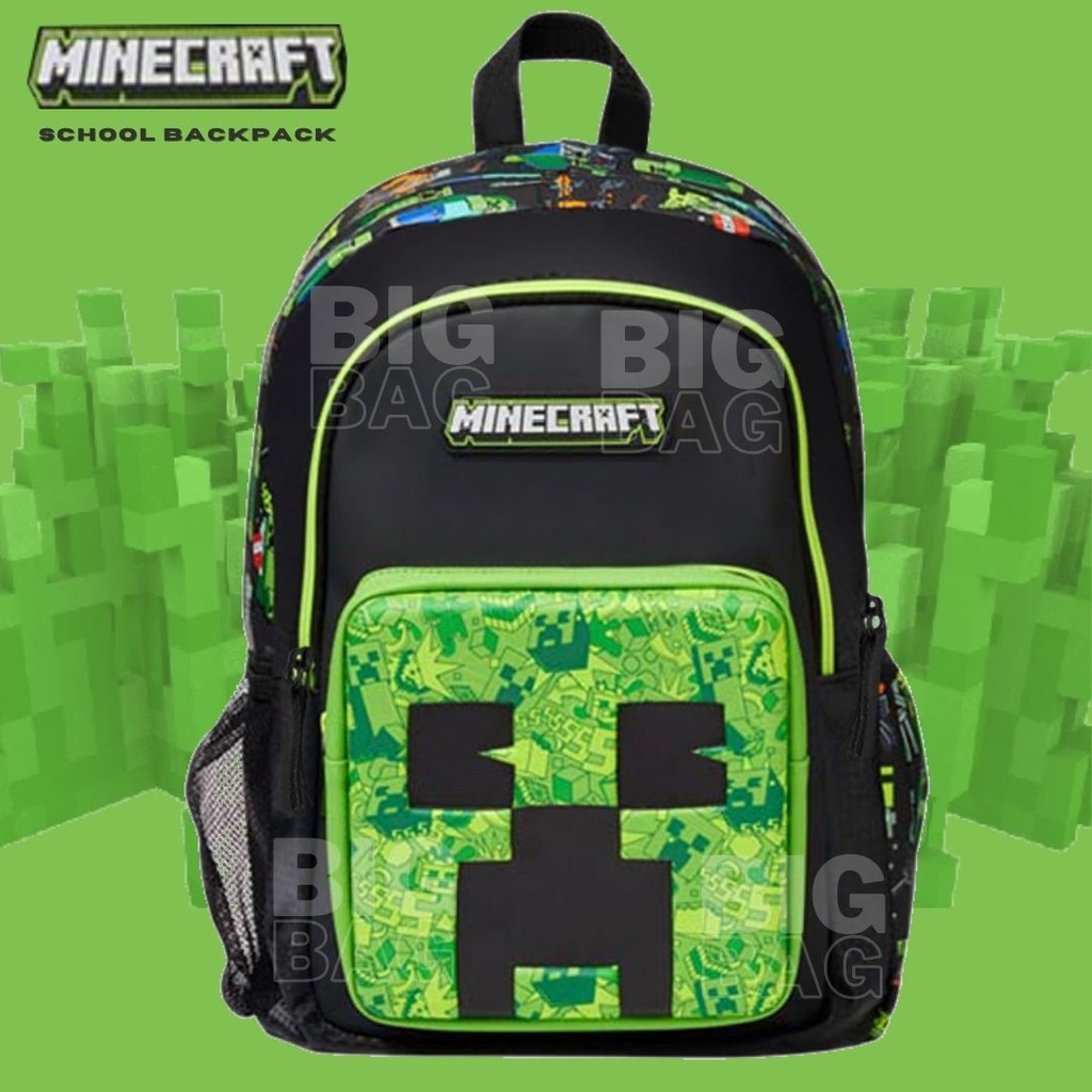 Jual PTS - RANSEL COWO - TAS MINECRAFT BACKPACK - Ransel SEKOLAH ANAK ...