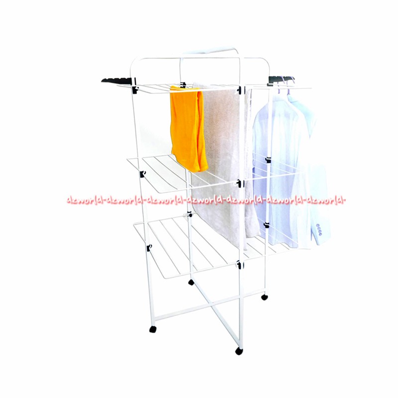 Jual Krisbow Supreme 3tier Airer Towel Rack Jemuran Handuk Banyak ...