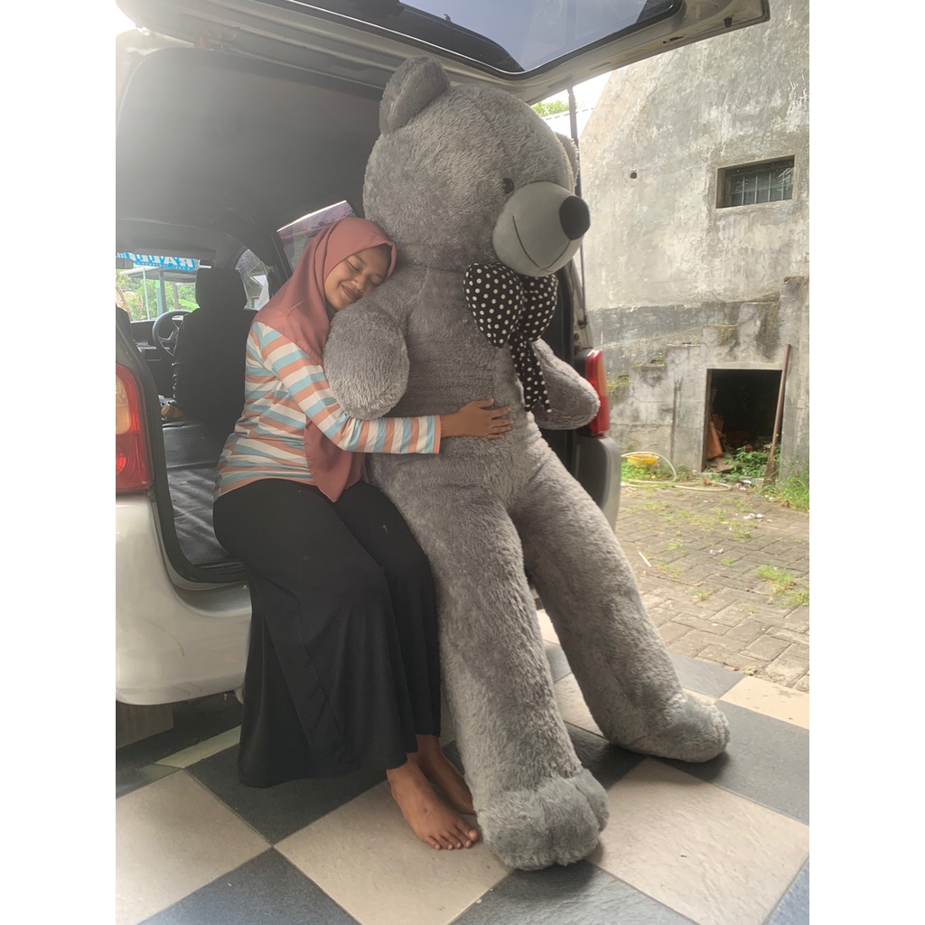 Jual DISKON SPECIAL !! Boneka Jumbo 2 Meter SNI Beruang Teddy Bear ...