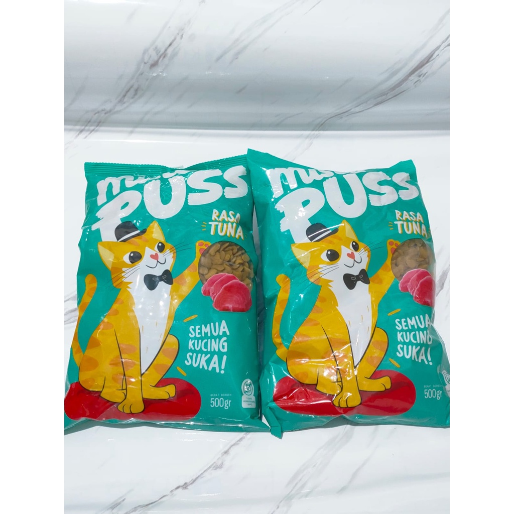 Jual Pakan Makanan Kucing MISTER Mr PUSS 500gr Semua Kucing Suka Rasa ...