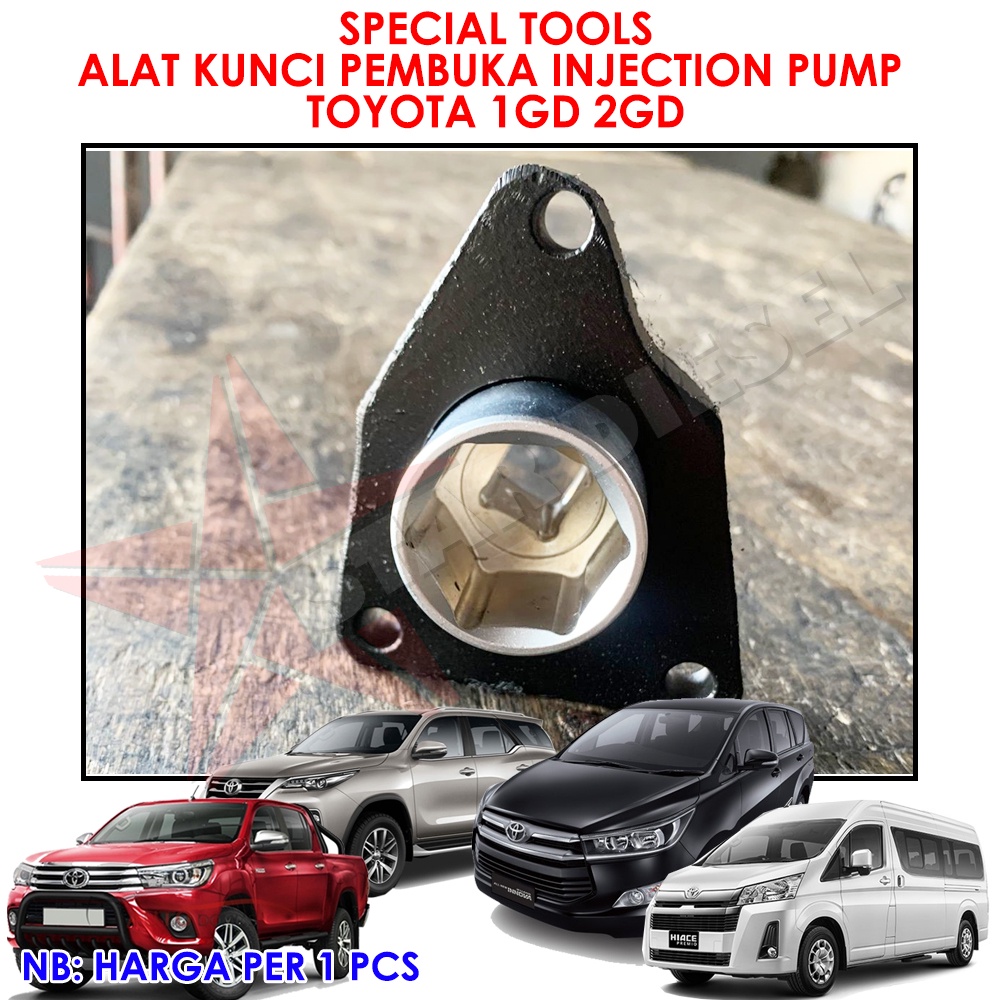 Jual SPECIAL TOOLS ALAT KUNCI PEMBUKA INJECTION PUMP TOYOTA 1GD 2GD ...