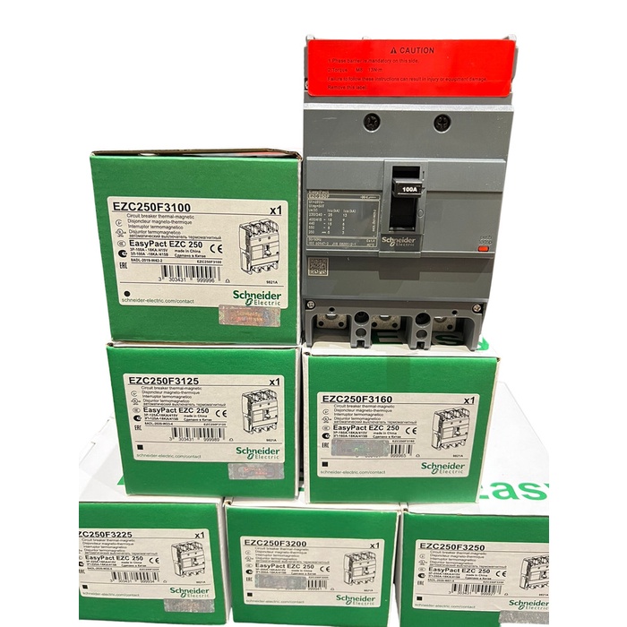 Jual MCCB EZC250F 3P 100a 125a 160a 200a 225a 250a Easypact | Shopee Indonesia