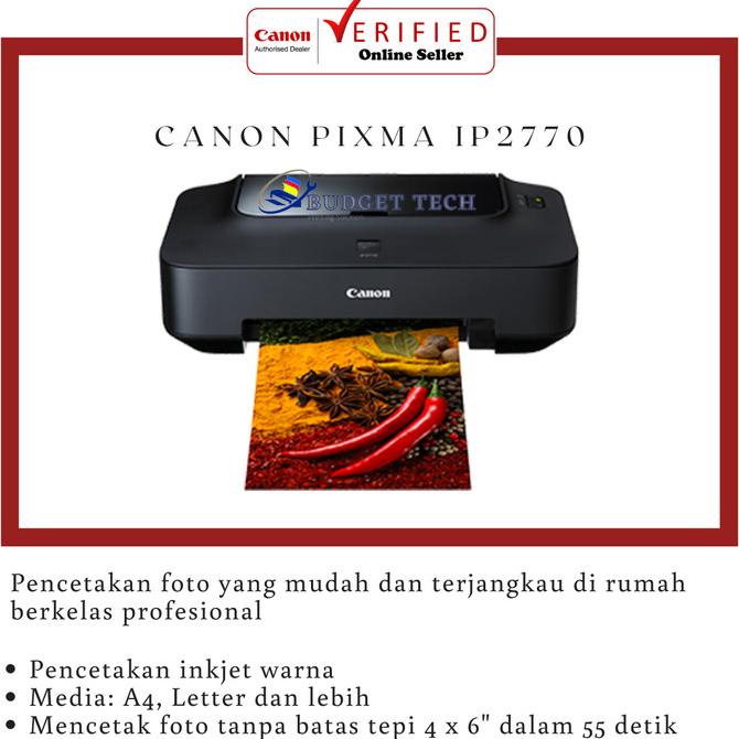 Jual Canon PIXMA iP2770 Printer [Single Function] | Shopee Indonesia