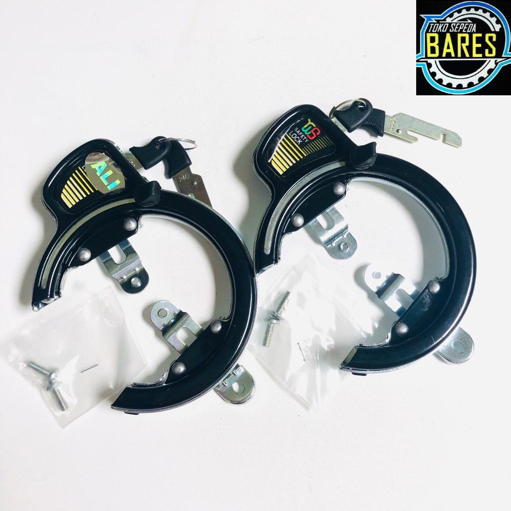 Jual Kunci Gembok Sepeda Fixie / Onthel Jadul / Antik / Kuno Ali / YWS ...