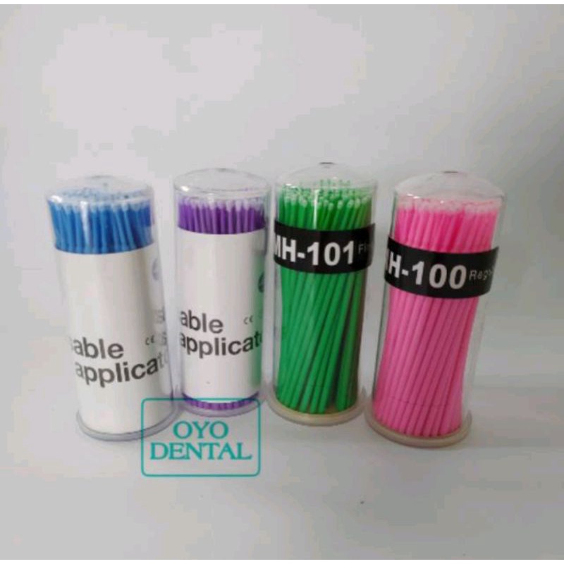 Jual Dental microbrush aplikator / micro brush applicator brush mikro ...