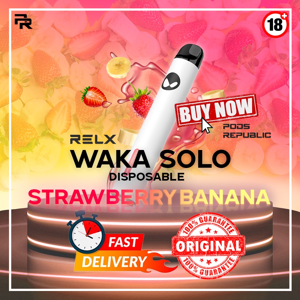 Jual RELX Waka Solo - Strawberry Banana | Shopee Indonesia