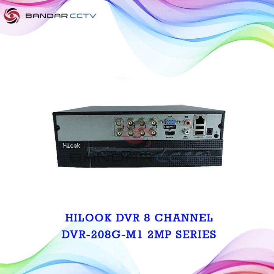 Jual HILOOK by Hikvision DVR 8 CHANNEL DVR-208G-M1 2MP SERIES | Shopee Indonesia