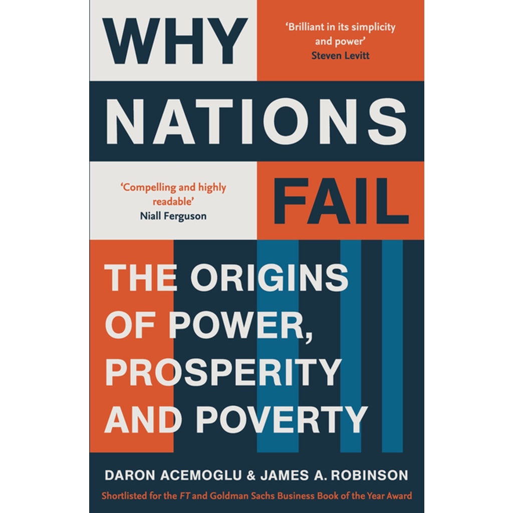 Jual Buku Import Why Nations Fail by Daron Acemoglu & James A. Robinson ...