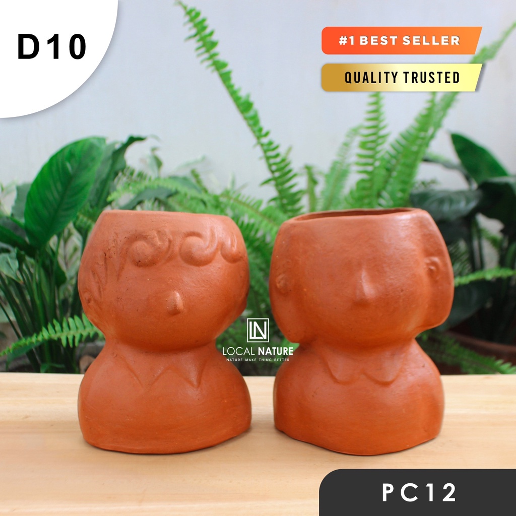 Jual (PC12) Pot Gerabah | Pot Terakota | Pot Tanah Liat | Pot Tanaman ...