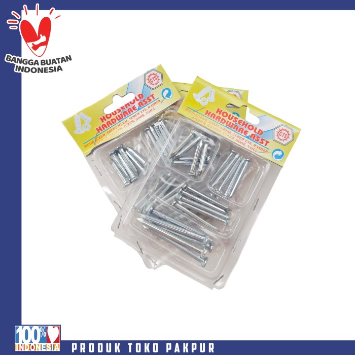 Jual Paku Beton / Set Paku Cor / 4 Macam Ukuran Berbeda | Shopee Indonesia