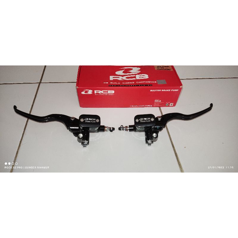Jual master rem rcb kiri kanan kotak original rcb nmax pcx adv | Shopee ...