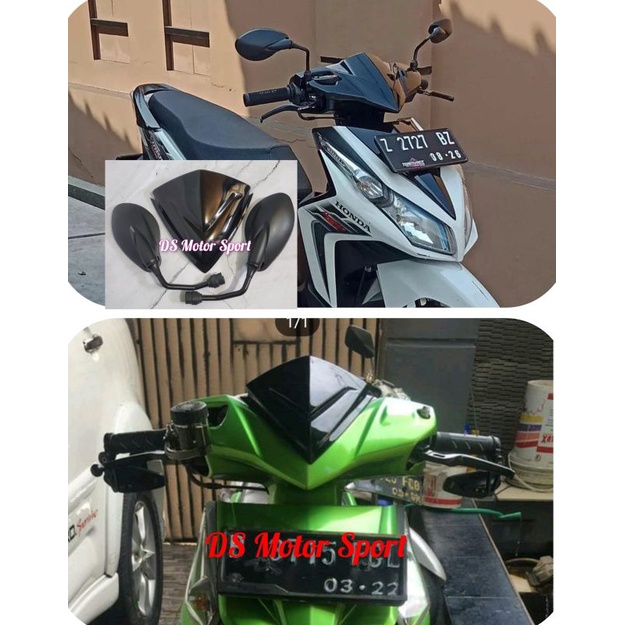 Jual TERLARIS PAKET VARIO 110 TECHNO VISOR VARIO 110 TECHNO PLUS SPION ...