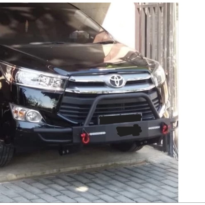 Jual Bumper Guard Tanduk Depan Model Overland Pipa Mobil INNOVA UP 2024 ...