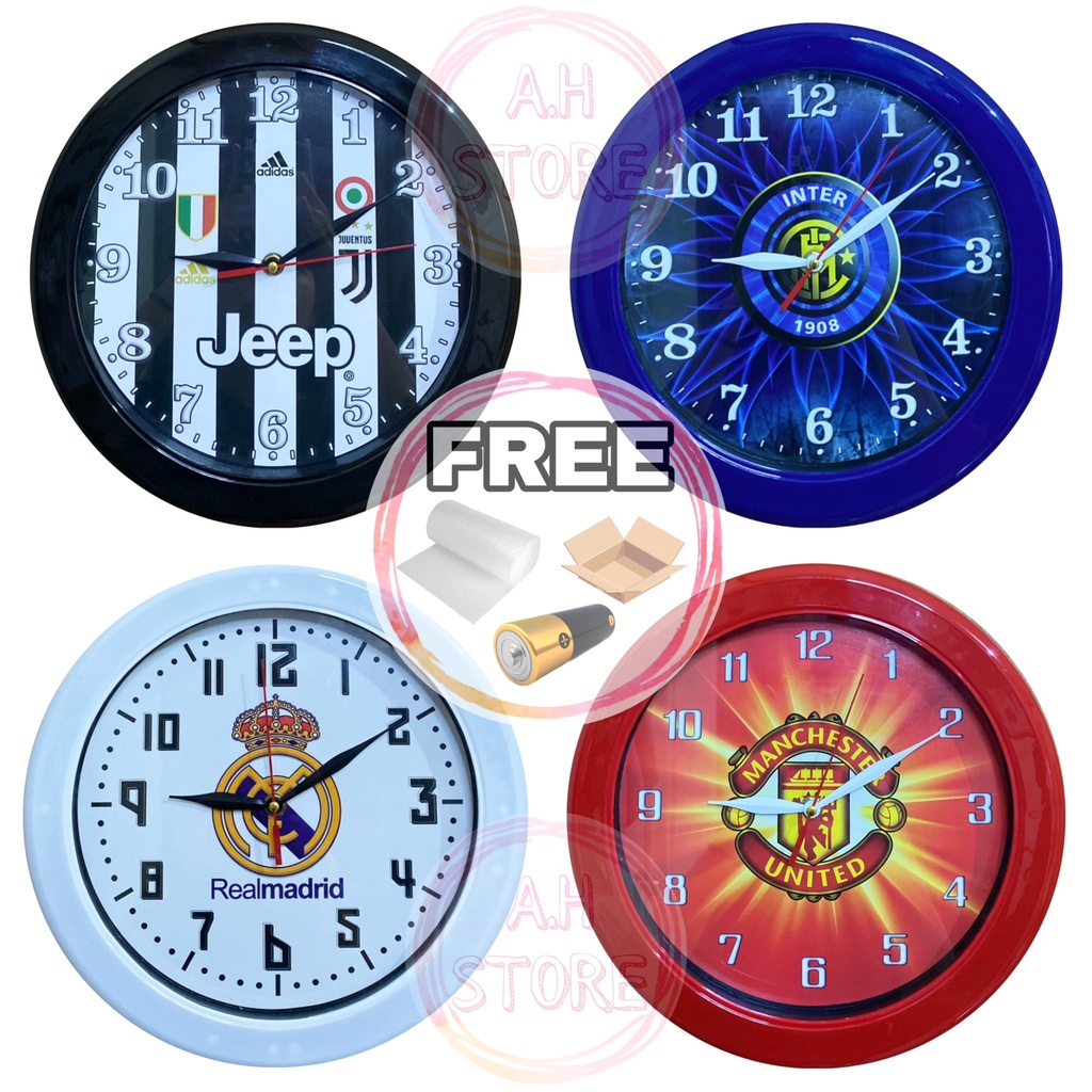 Jual JAM DINDING BOLA 30CM | Shopee Indonesia