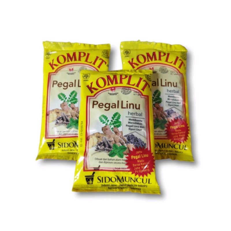 Jual JAMU KOMPLIT PEGAL LINU SIDOMUNCUL (isi 5 sachet) | Shopee Indonesia